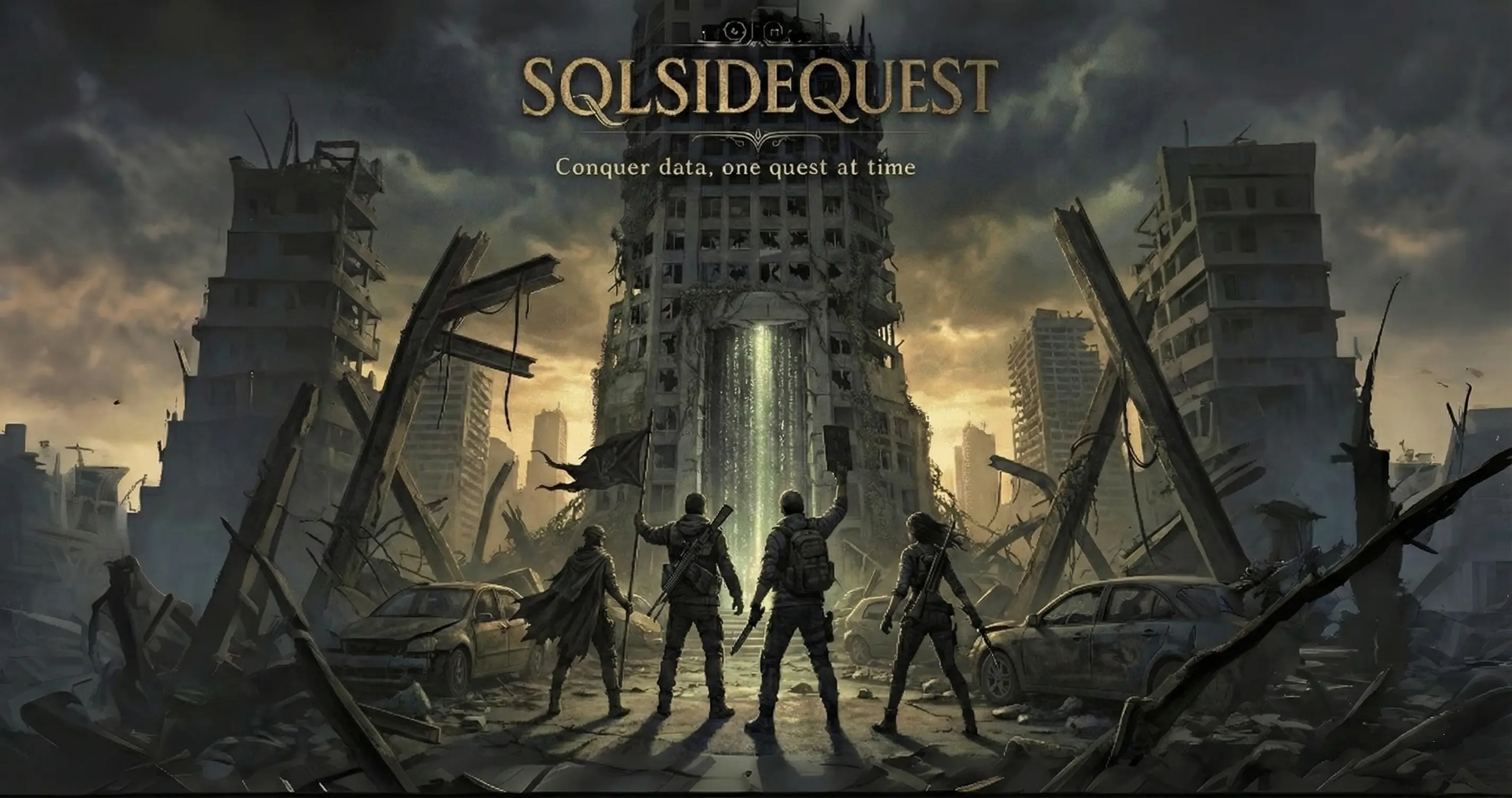 SQL Game - Learn SQL Through Interactive Story | SQL Side Quest